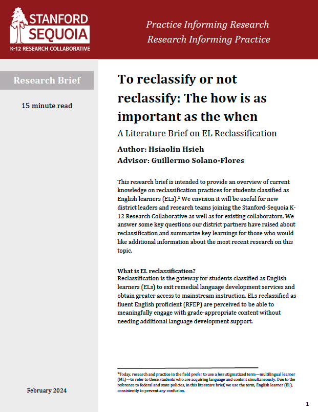 To reclassify or not reclassify: The how is as important as the when ...