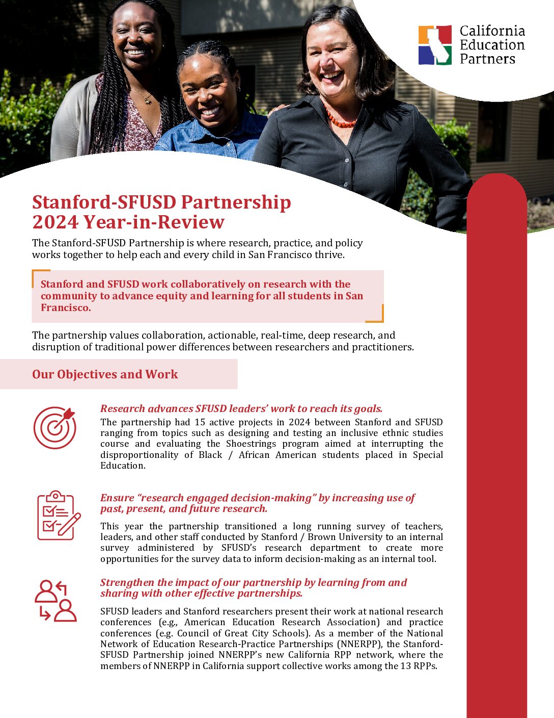 Stanford-SFUSD Partnership 2024 Year-in-Review - California Education ...